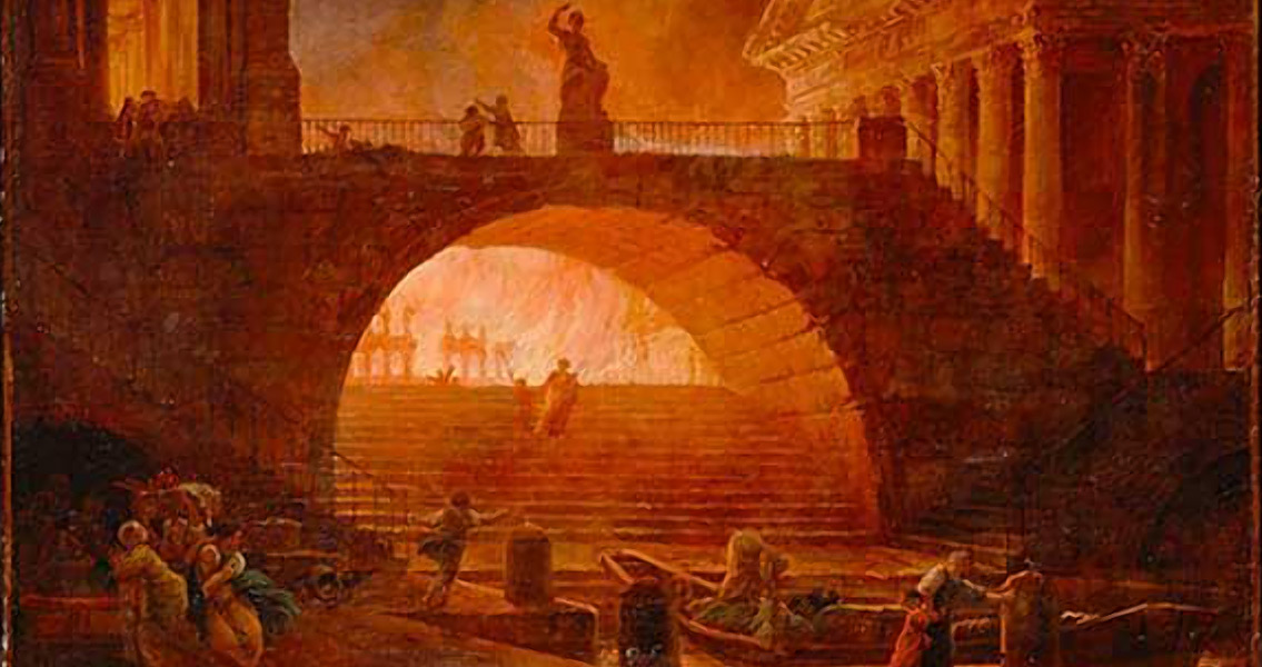 Nero Fiddled While Rome Burned – English-Language Thoughts